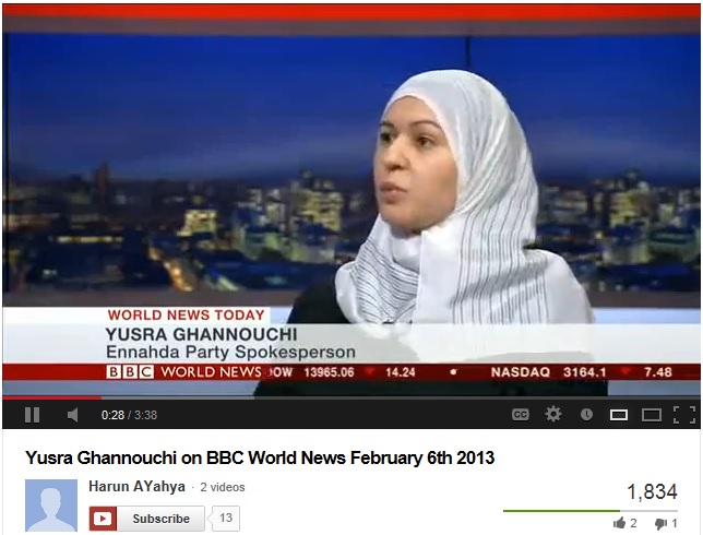 Ennahda spokesperson Yusra Ghannouchi praises Muslim scholar Ibn ...