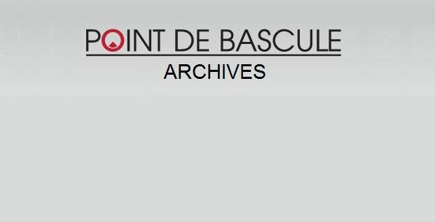 Cinq références ajoutées aux fiches de Point de Bascule (2 mai 2017 ...
